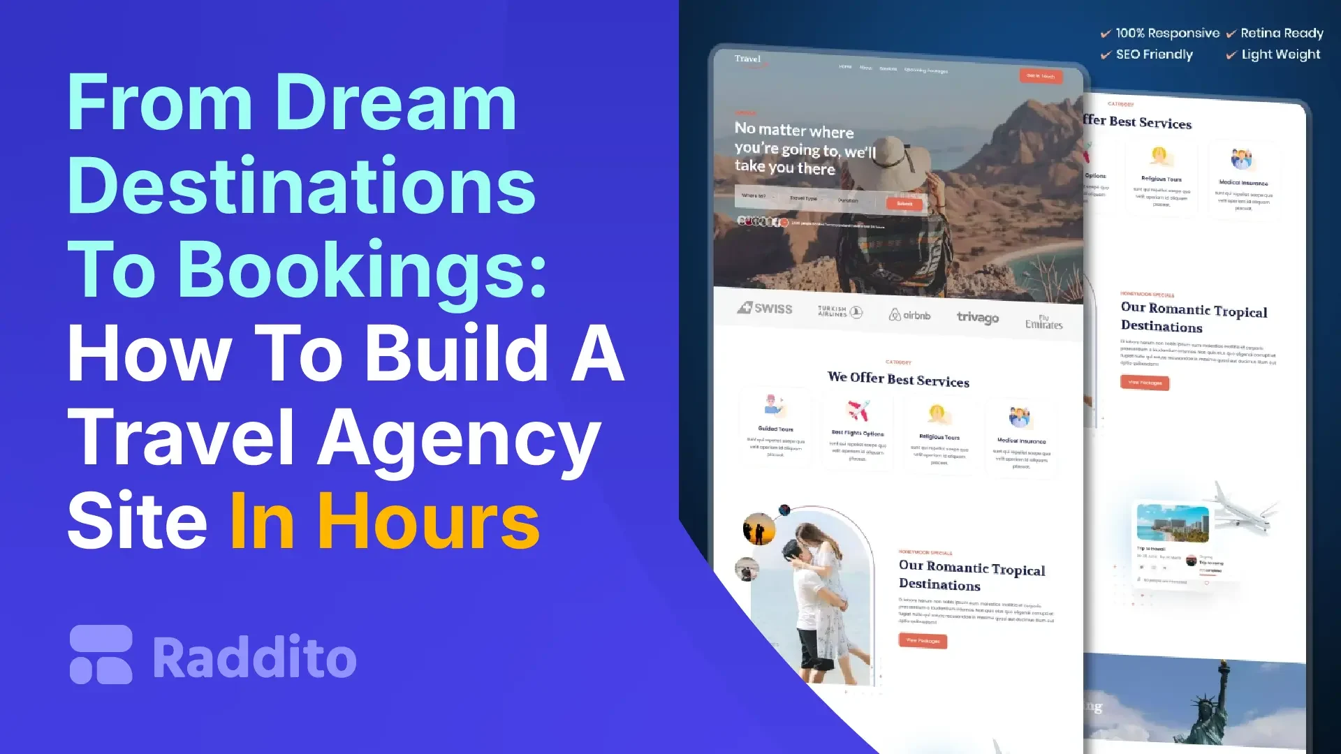 Build a Travel Agency Website Fast with Elementor Templates